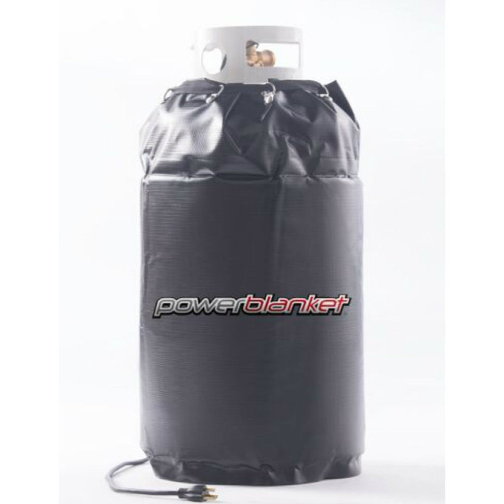 17 Gallon Cylinder Tank Spray Foam Heaters - Powerblanket